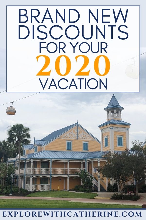 Brand New Discounts For Your 2020 Vacation - Explore With Catherine