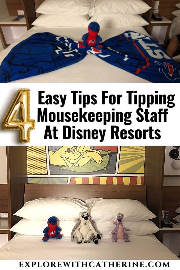 Tips For Tipping Mousekeeping at Disney